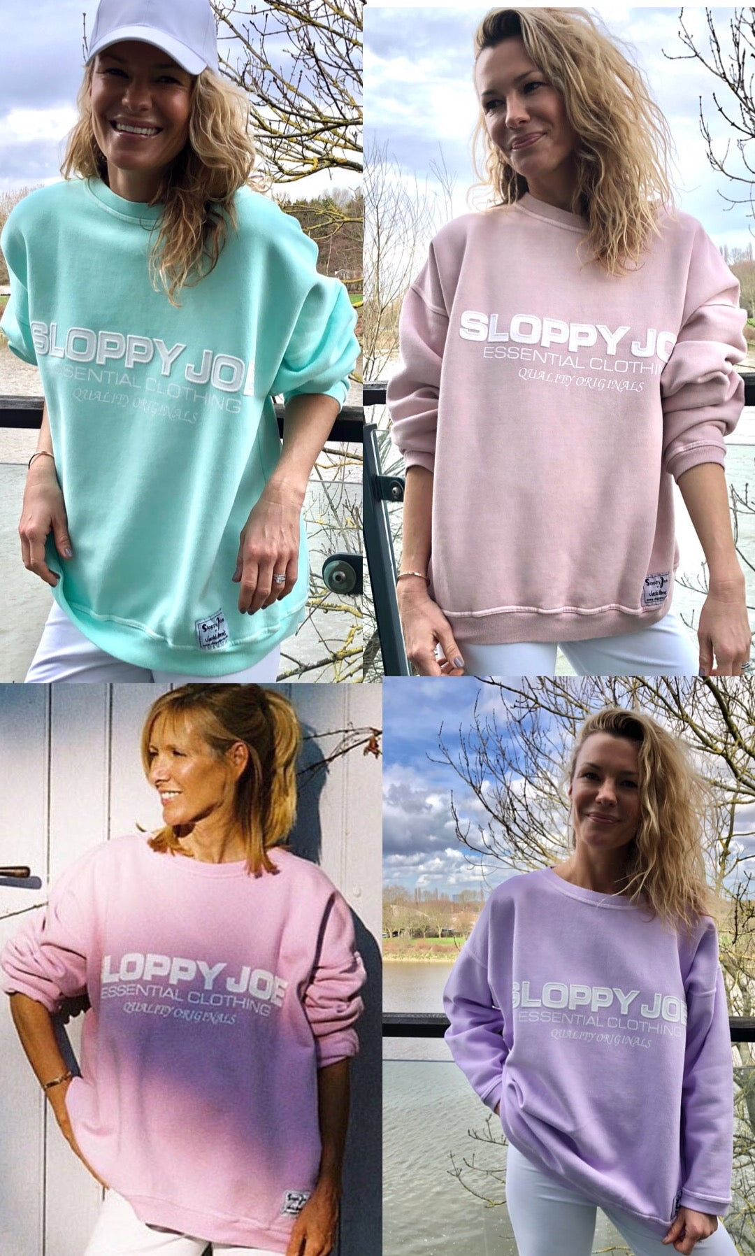 CLASSIC SQUARE SWEATSHIRTS IN SPRING COLOURS HAVE ARRIVED! – Sloppy Joe ...